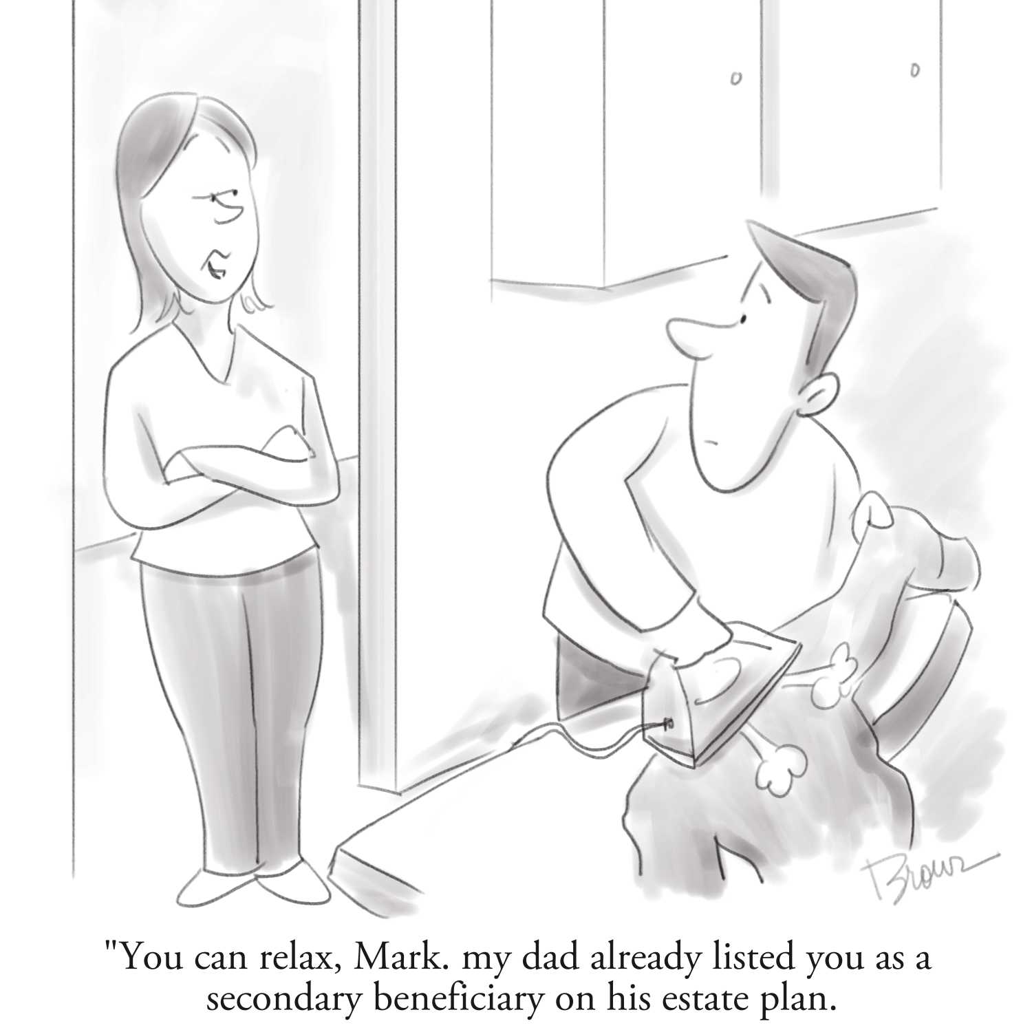 Palo Alto Los Altos Estate Planning Humor Cartoons Janet Brewer
